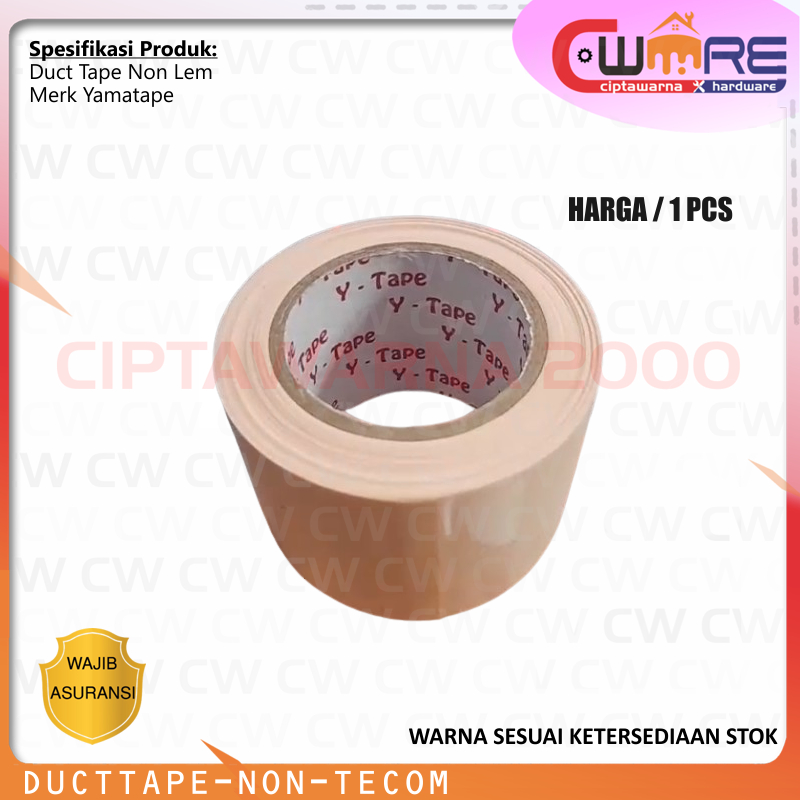 Jual Duct Tape Non Lem isolasi pipa ac non lem perekat lakban | Shopee ...
