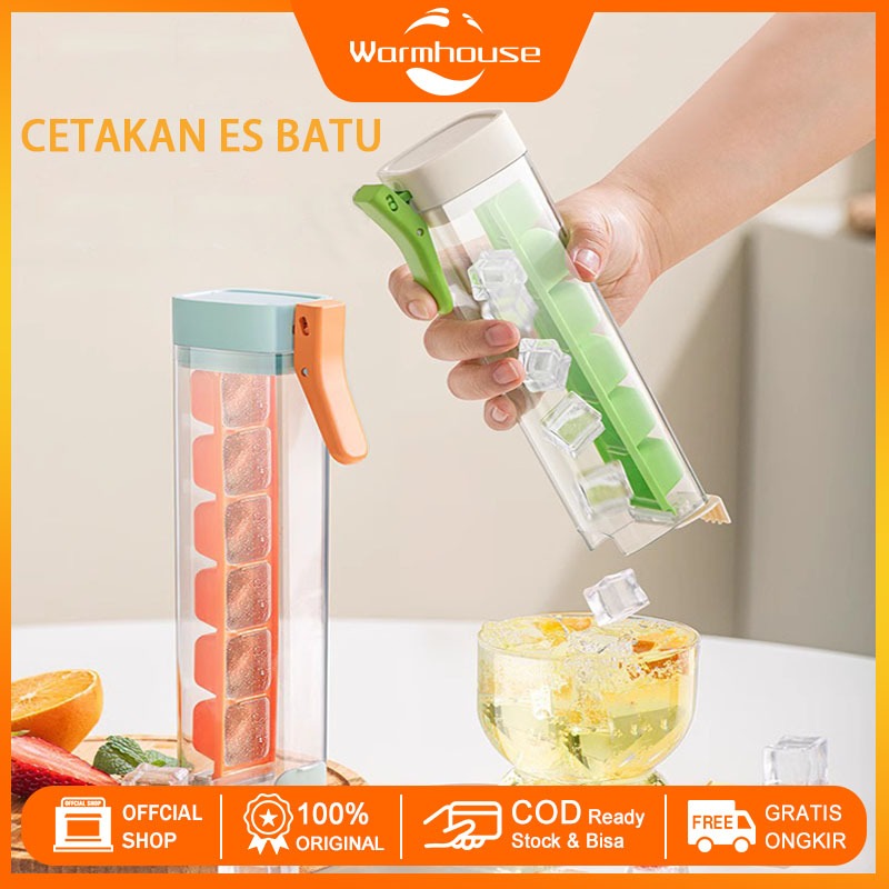 Jual [Cod]6 PCS Portabel Cetakan Es Batu Kotak Ice Cube Container Free ...