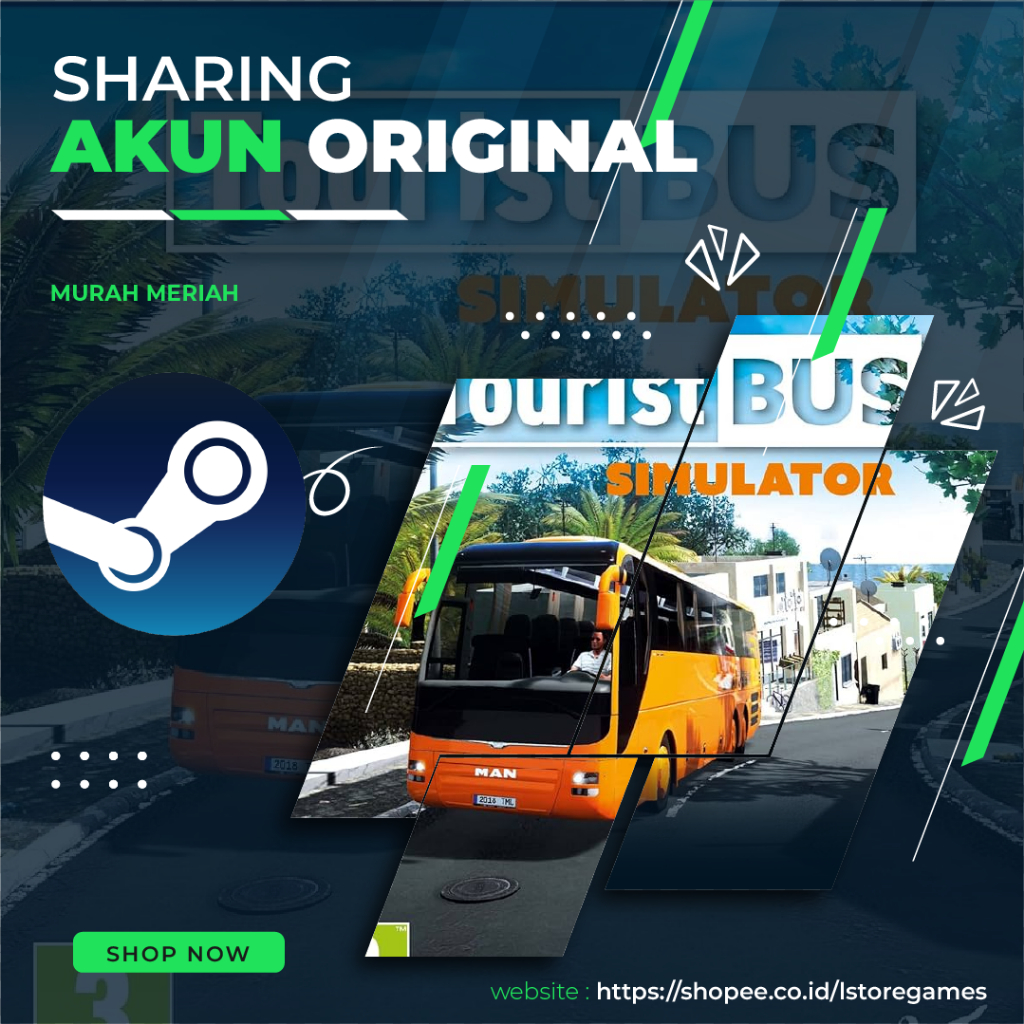Jual Tourist Bus Simulator PC Sharing Original Offline | Shopee Indonesia