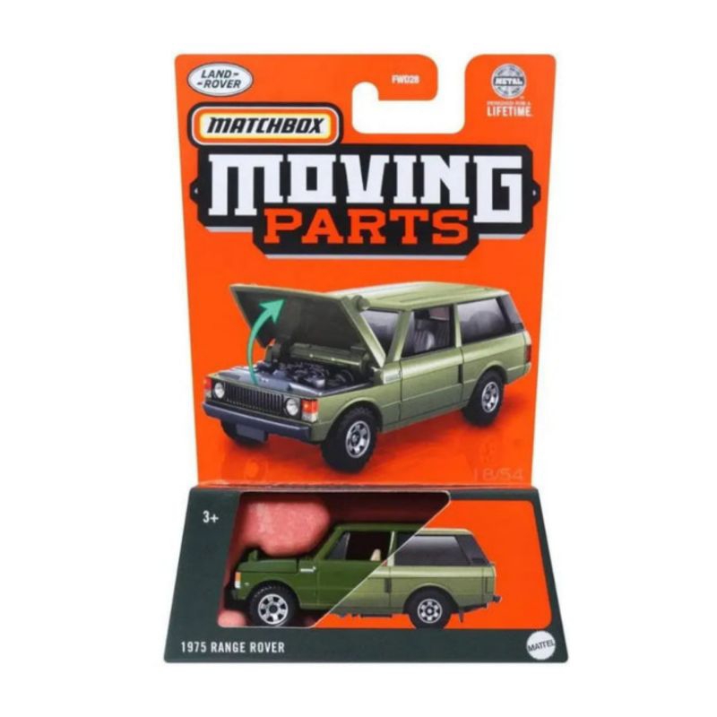 Jual Matchbox 1975 Range Rover || Dark Green || Moving Parts Series ...