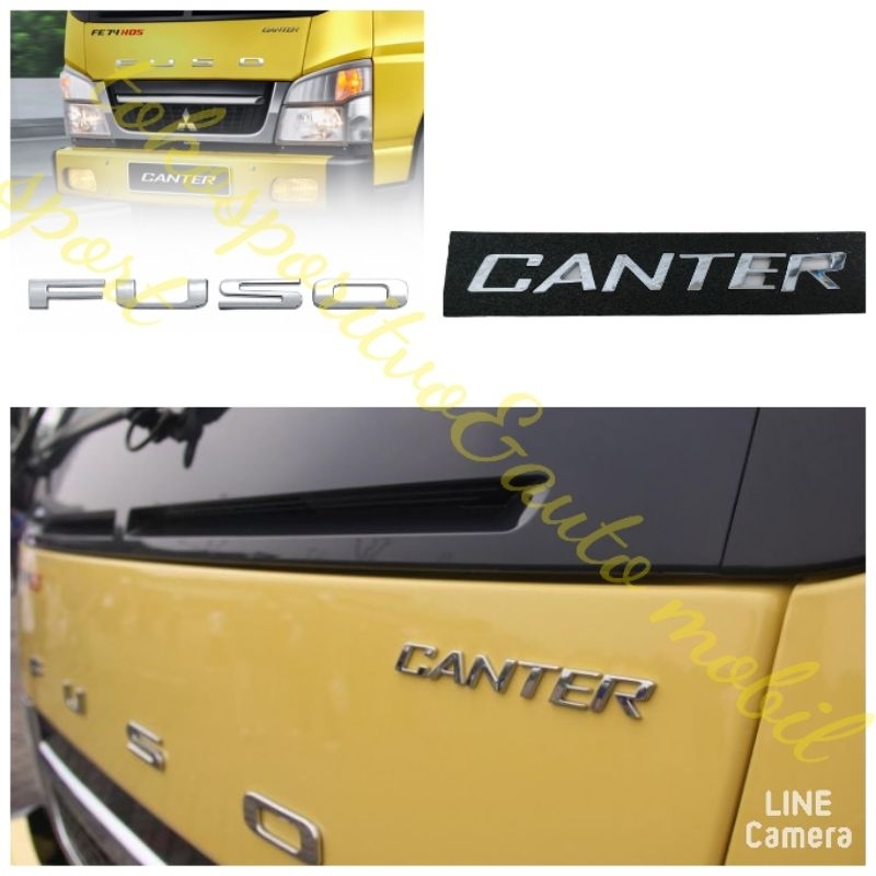 Jual EMBLEM LOGO DEPAN NEW FUSO CANTER EURO4 CANTER FUSO EURO4 DEPAN ...