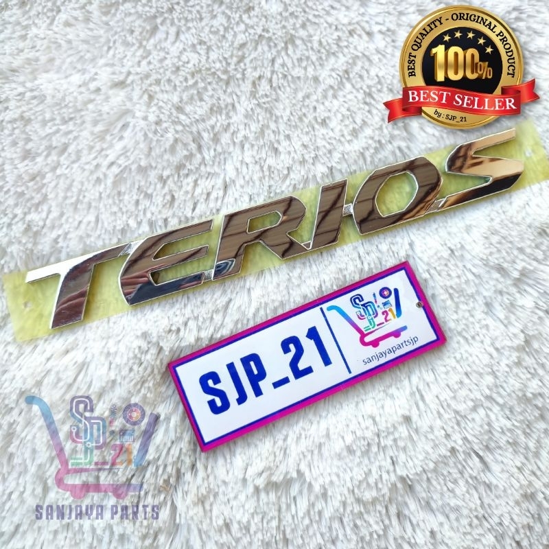 Jual emblem logo tulisan terios original | Shopee Indonesia