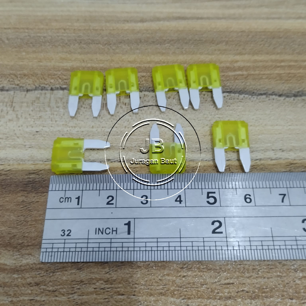 Jual FUSE SIKRING SEKRING TANCAP COLOK KECIL MINI BLADE 20A 20 AMPERE A ...