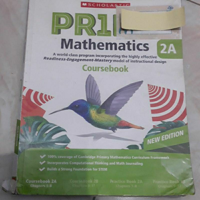 Jual Scholastic Prime Mathematics 2A Coursebook | Shopee Indonesia