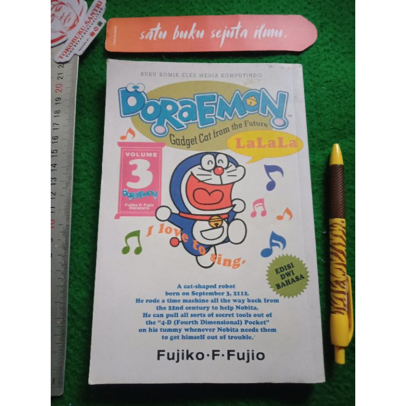 Jual Buku Komik Doraemon Edisi Dwi Bahasa Doraemon #3 by Fujiko F ...