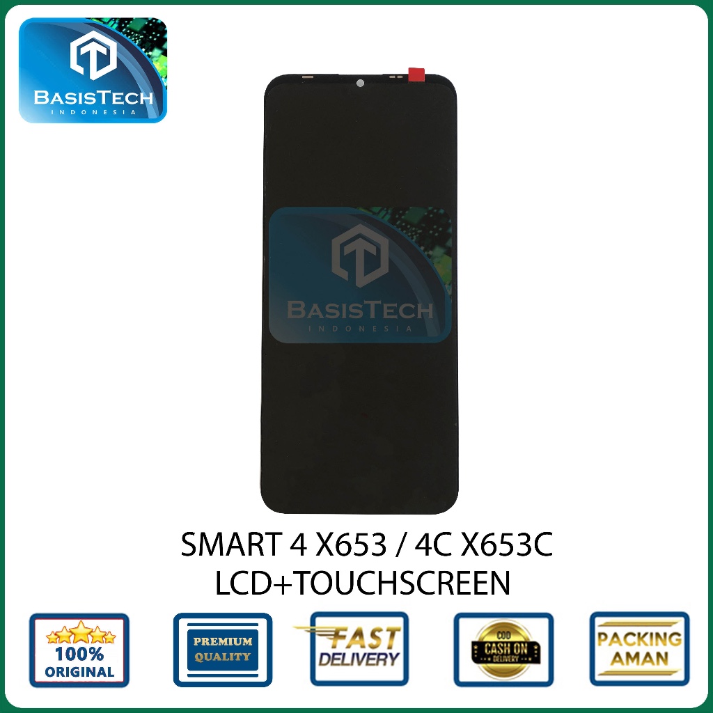 Jual LCD INFINIX SMART 4 X653 - 4C X653C +TOUCHSCREEN - MOSHI | Shopee ...