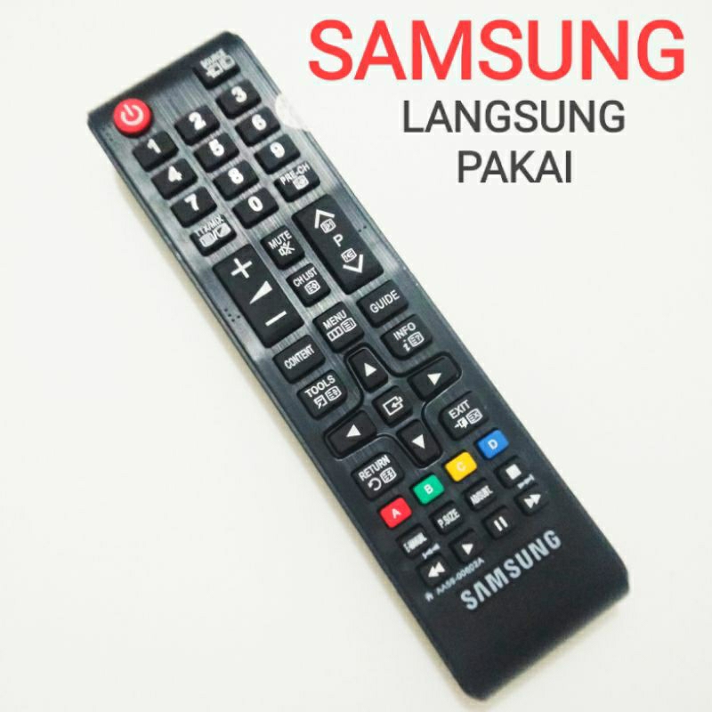 Jual REMOTE TV SAMSUNG PLASMA LCD LED AA59-00602A(GRATIS BATERAI ...