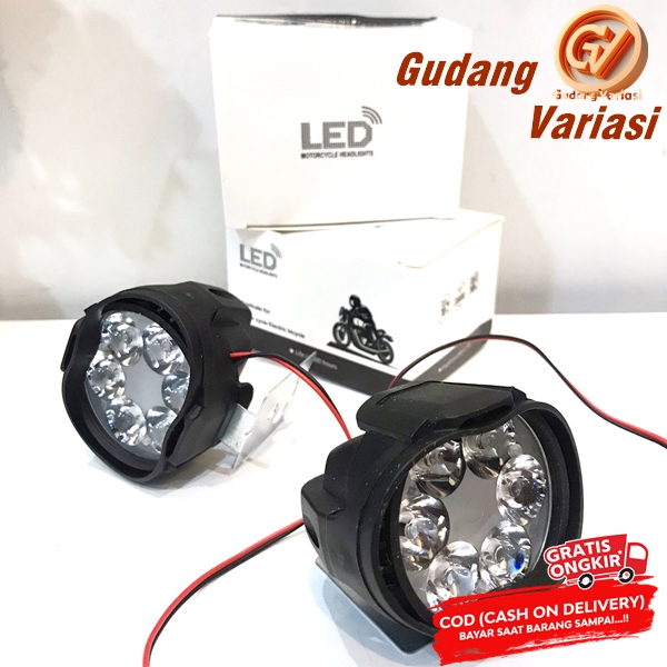 Jual Lampu Tembak LED 6 Mata Super Terang / Lampu Sorot LED 6 Watt ...