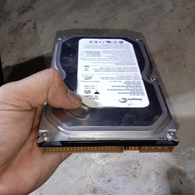 Jual hardisk internal ide 3,5 in / hardisk soket ide / hardis ps2 ...
