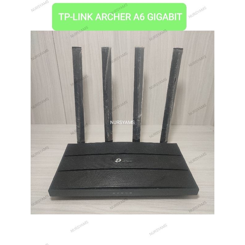 Jual TP-Link Archer A6 Gigabit Router Dual Band Wifi 5Ghz Openwrt ...