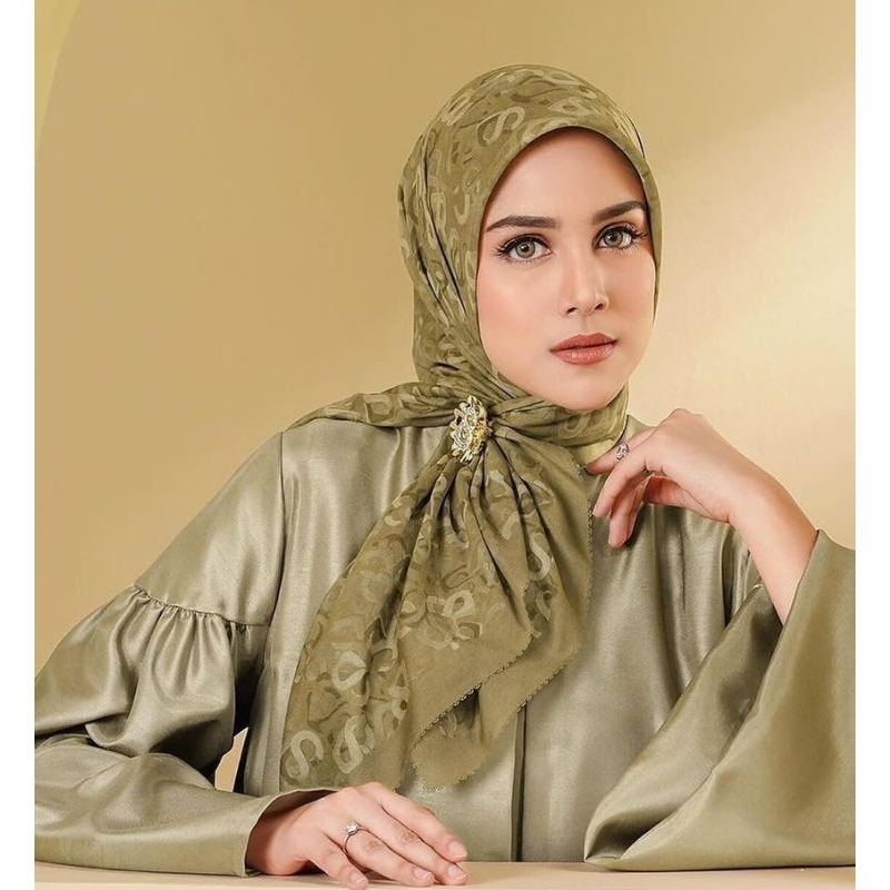 Jual Buttonscarves - Samla BISTRE. | Shopee Indonesia