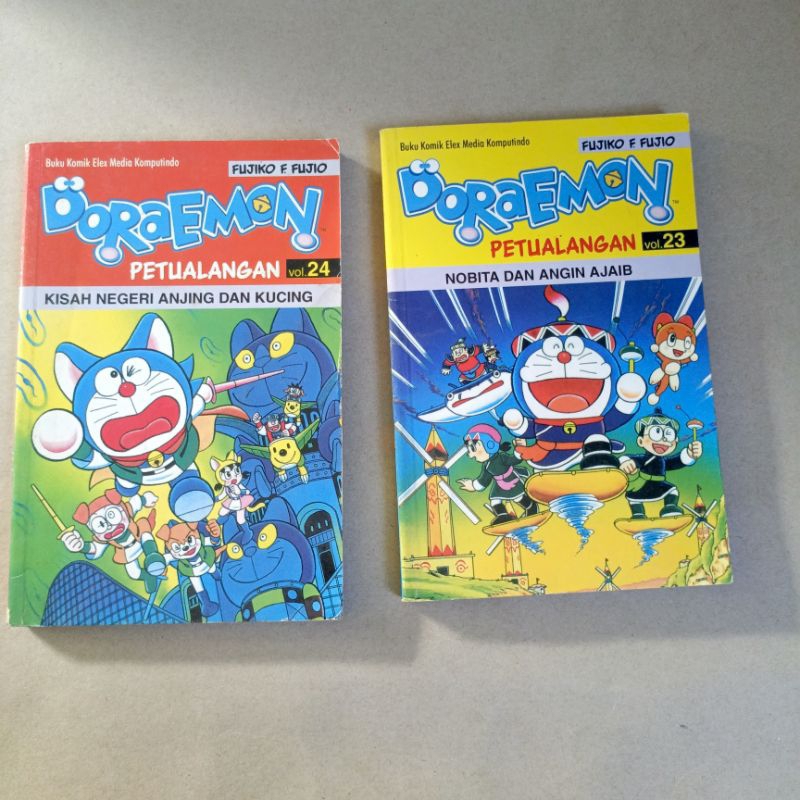 Jual Doraemon petualangan Fujiko F fujio 23 dan 24 | Shopee Indonesia