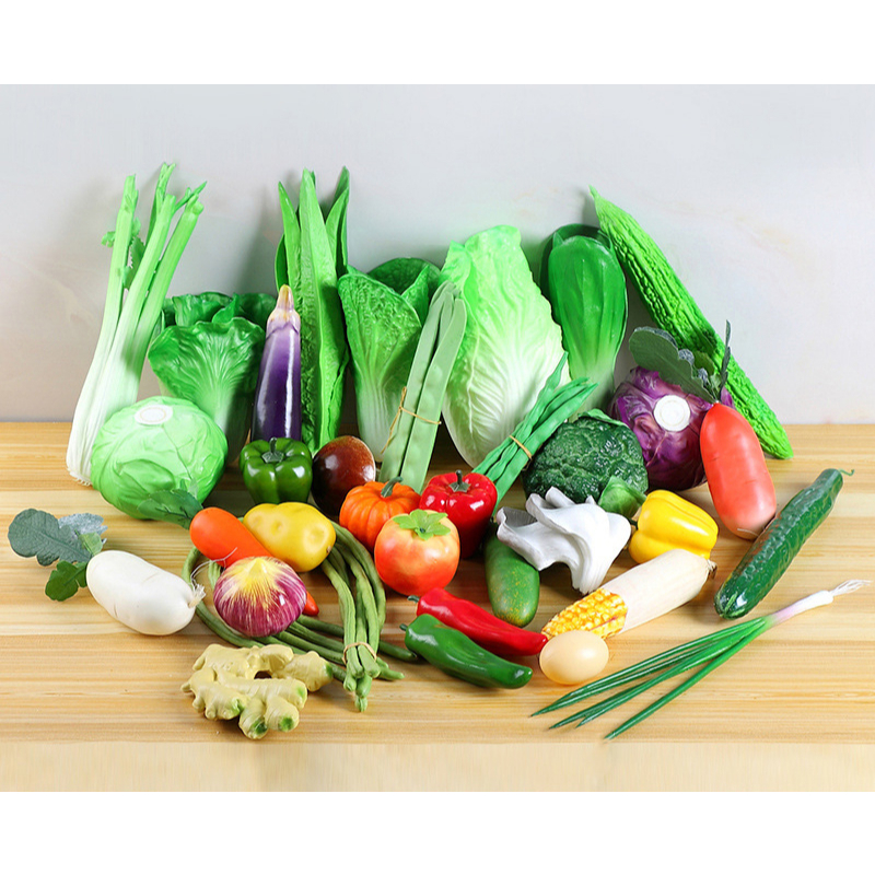 Jual sayur mayur bawang jamur buah hias dekorasi replika vegetables ...