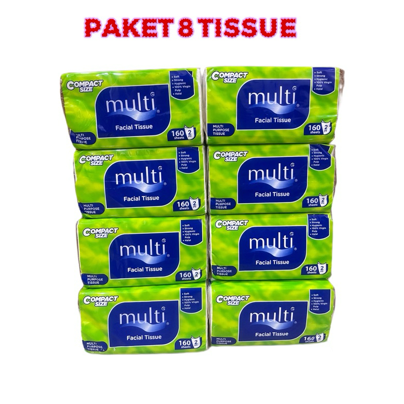 Jual (8pcs) tissue multi 160 sheets | Shopee Indonesia