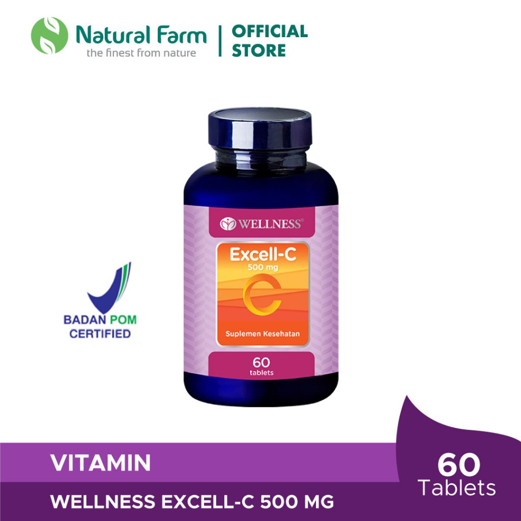 Jual Wellness Excell C 500mg - 60 Tablets | Shopee Indonesia