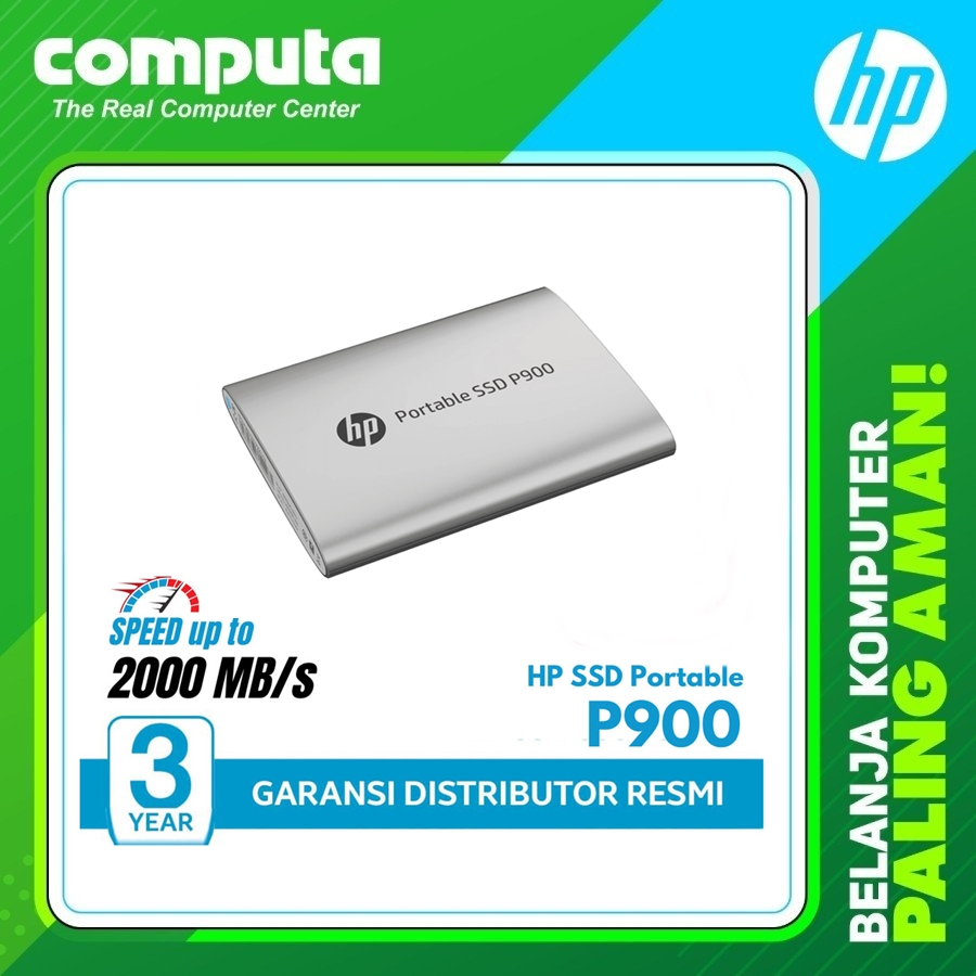 Jual SSD HP P900 Portable External SSD 1TB | Shopee Indonesia