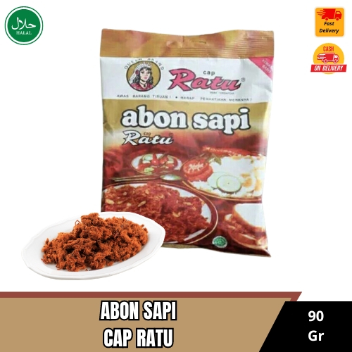 Jual Abon Sapi Cap Ratu 90gr | Shopee Indonesia