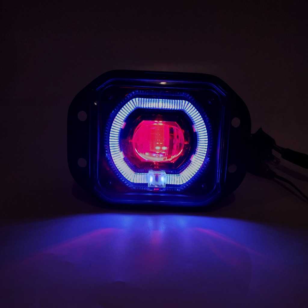 Jual Lampu tembak Biled cut off KLX CRF Universal Original Cr7 C607 ...