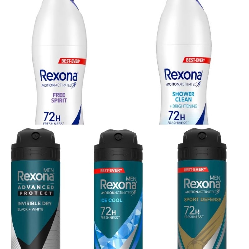 Jual (KHUSUS PULAU JAWA) Rexona Deodorant Body Spray 135 ml | Shopee Indonesia