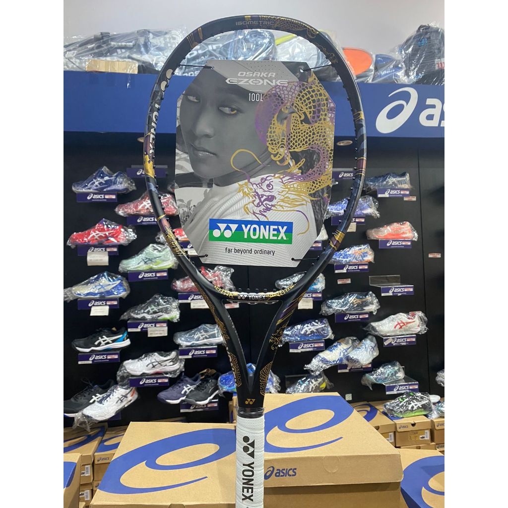 Jual Raket Tenis Yonex Osaka Ezone 100L (285g / 100 inc / Grip Size 2) | Shopee Indonesia