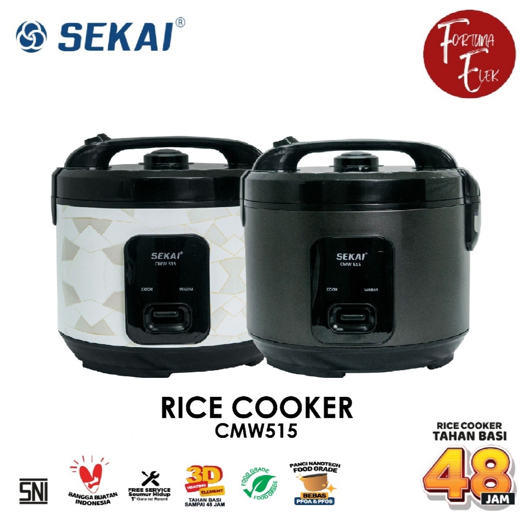 Jual SEKAI Rice Cooker / Penanak Nasi Magic Com 3 in 1 Ukuran 1.8L ...