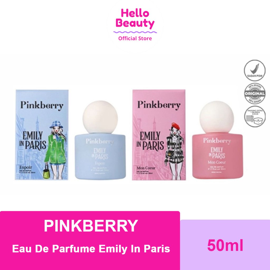 Jual Pinkberry EDP Emily In Paris - Eau De Parfume - Parfum | Shopee ...