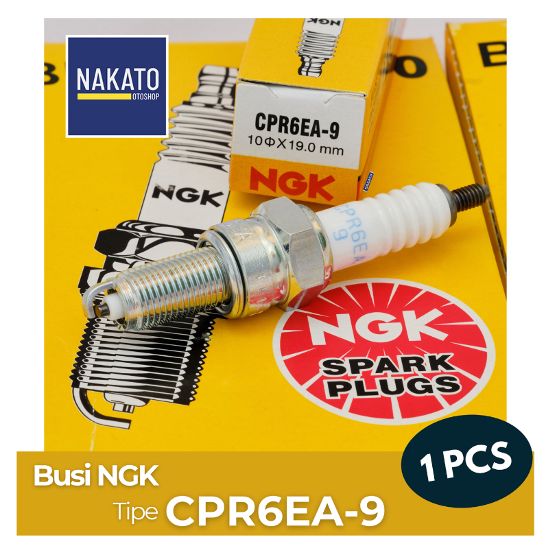 Jual [SATUAN] Busi Motor NGK CPR6EA-9 ASLI Supra X 125 Blade Revo ...