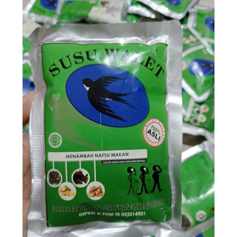 Jual SUSU WALET PENGGEMUK BADAN ORIGINAL ISI 150 gram | Shopee Indonesia