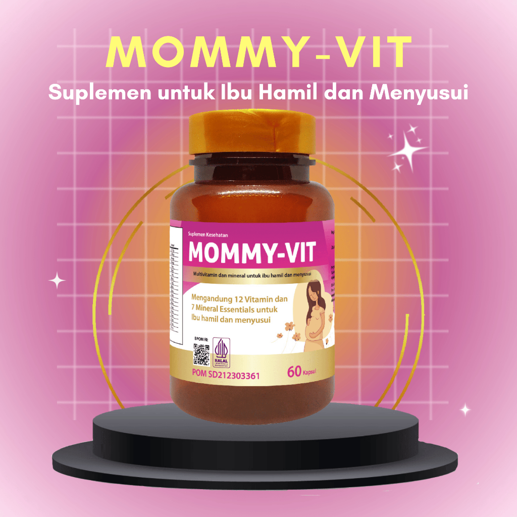 Jual MOMMY-VIT | SUPLEMEN MULTIVITAMIN & MINERAL UNTUK IBU HAMIL DAN ...
