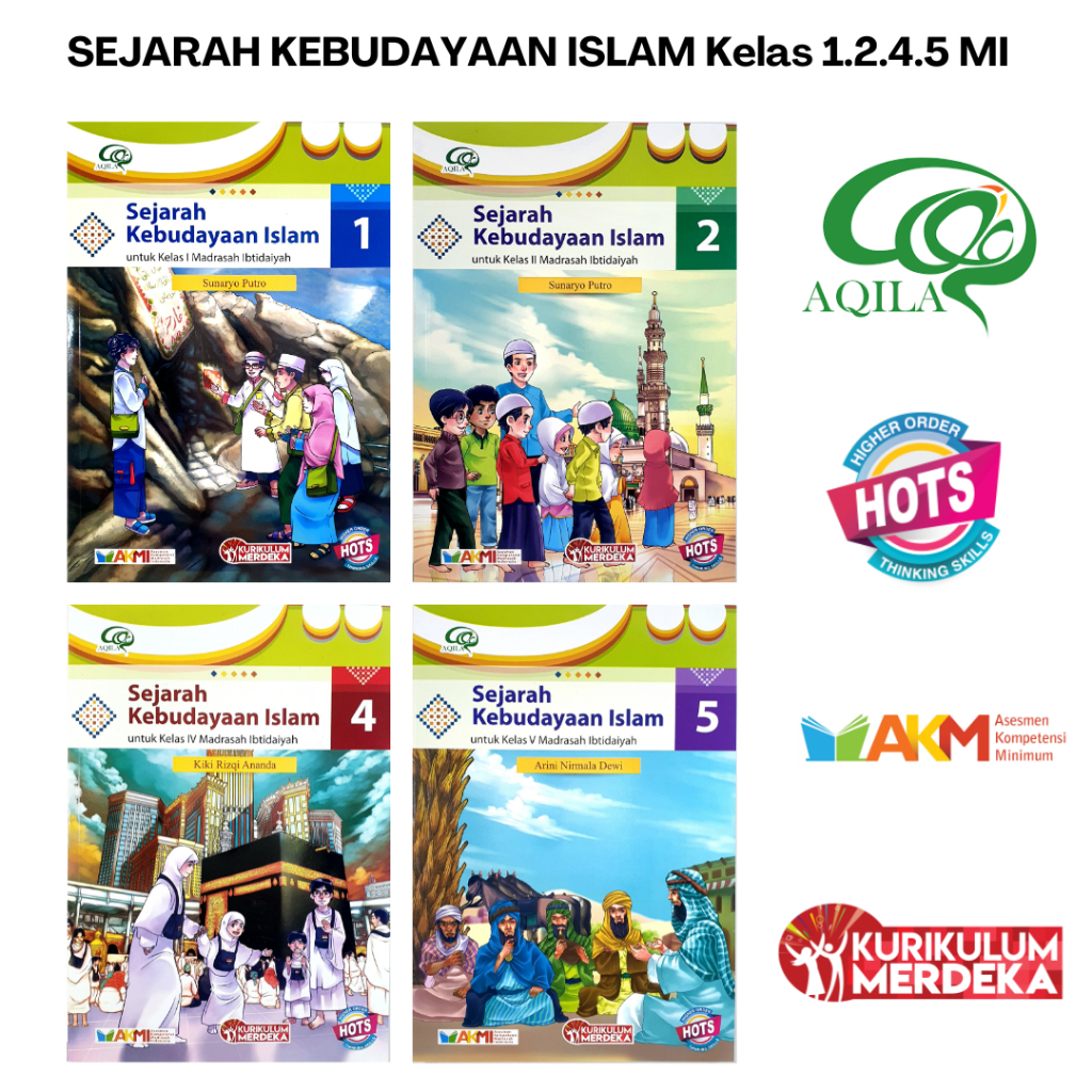 Jual Buku Sejarah Kebudayaan Islam SD MI Kurikulum K13 dan Kurikulum Merdeka - Tiga Serangkai ...