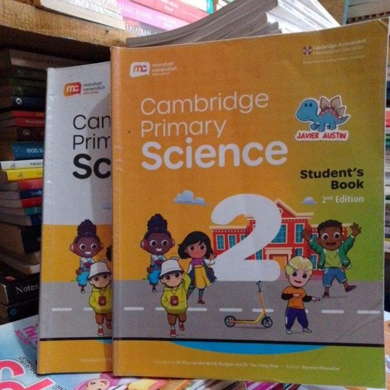 Jual Cambridge primary science 2 studentbook dan activitybook second ...