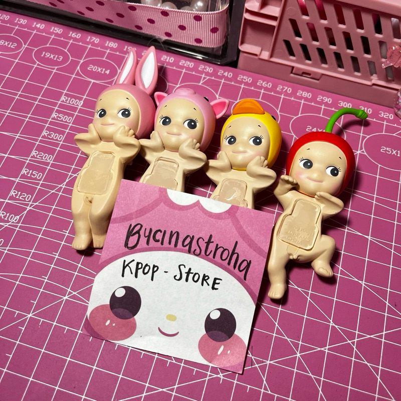 Jual SONNY ANGEL UNSEALED DUCK HIPPERS ANIMAL PIG RABBIT HARVEST CHERRY ...