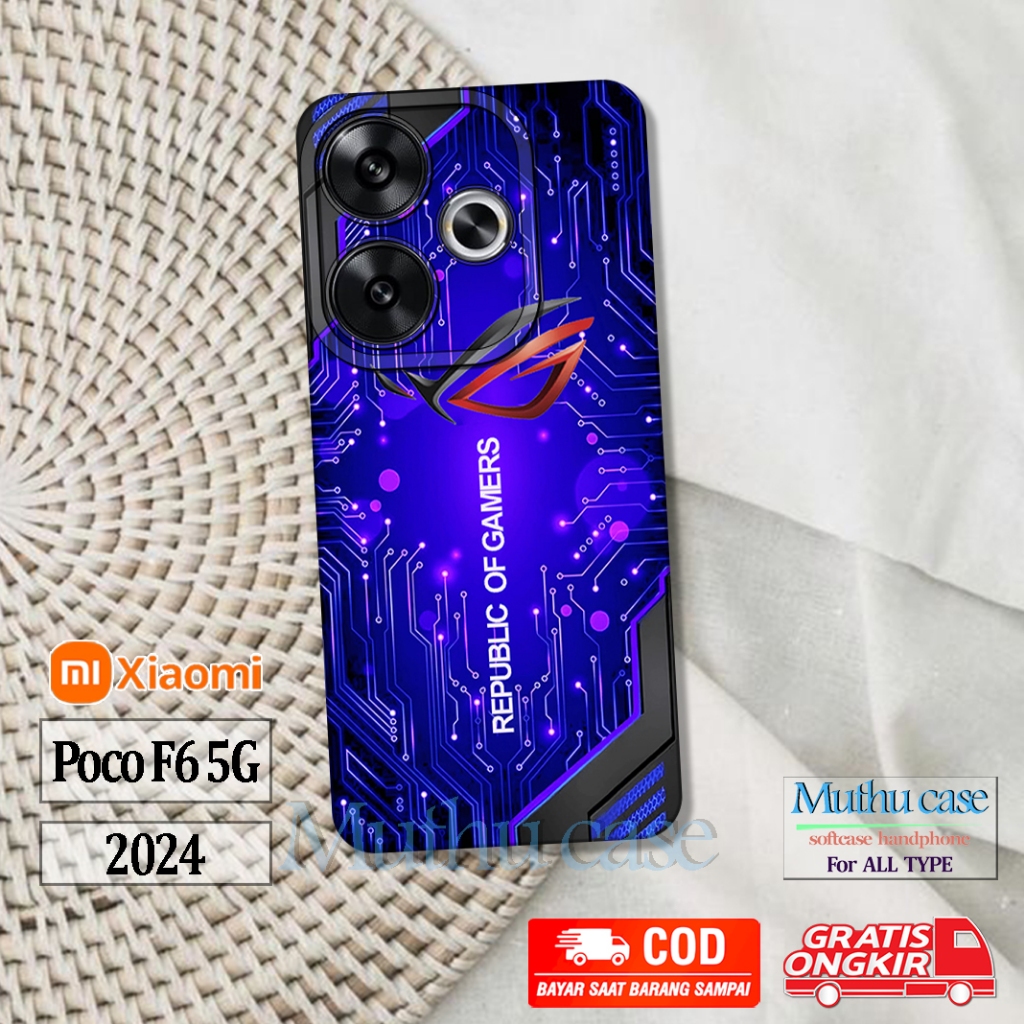 Jual Softcase Xiaomi Poco F6 5G 2024 Terbaru Casing Case Poco F6 CAMERA ...