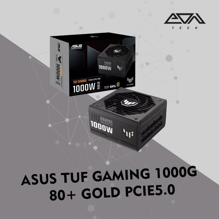 Jual ASUS TUF 1000W 80+ Gold PCIe5.0 Power Supply | PSU 1000Watt 80Plus ...