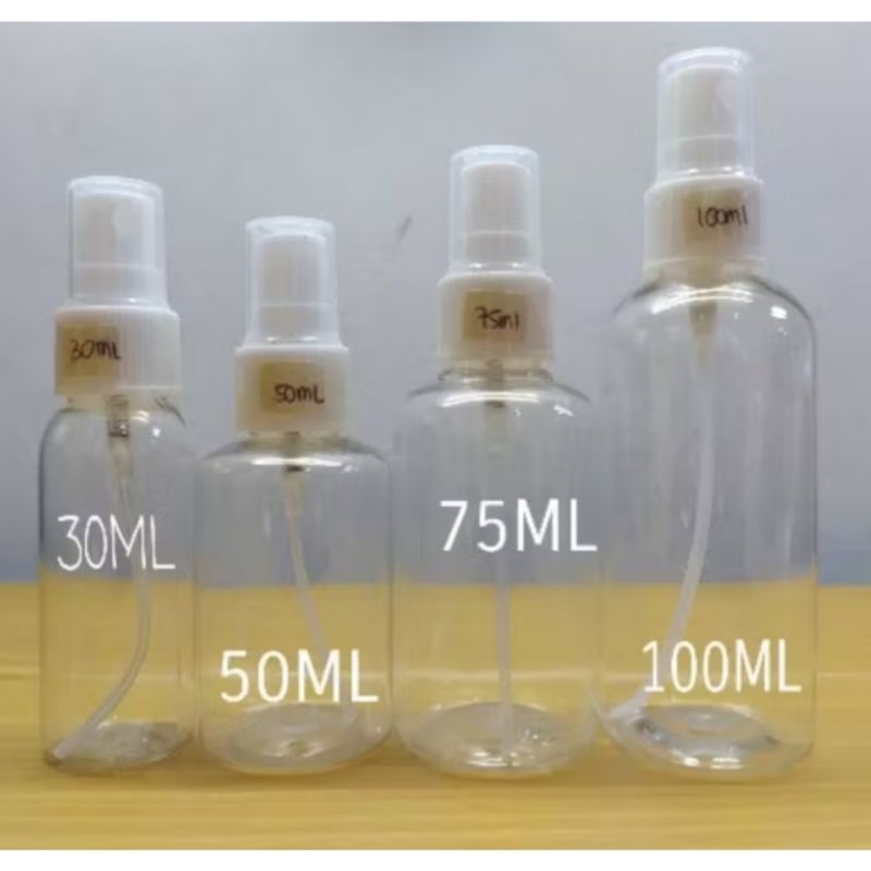 Jual BOTOL KOSONG PLASTIK 50 ML MODEL SPRAY | Shopee Indonesia