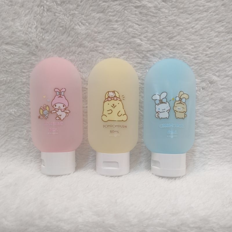 Jual Official BALI MINISO Disney Cat Travel Bottles Set Hello Kitty ...