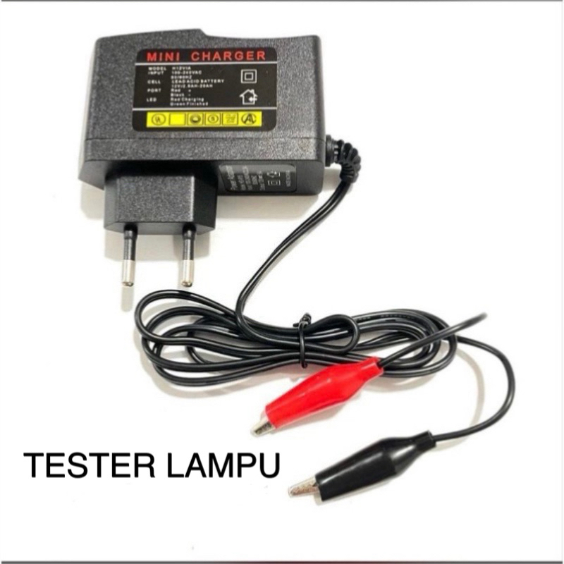 Jual alat tes lampu tester Lampu LED DC colok listrik headlamp motor ...