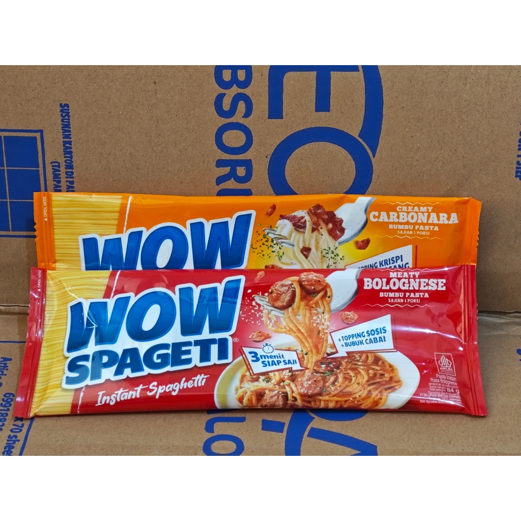 Jual WOW Spageti Pasta Spaghetti Instan | Shopee Indonesia