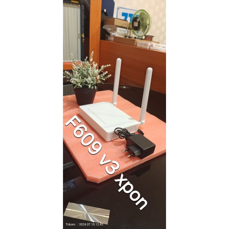 Jual 50PCS ONT ZTE F609 V3 XPON INCLUDED ADAPTOR 1A 12V | Shopee Indonesia