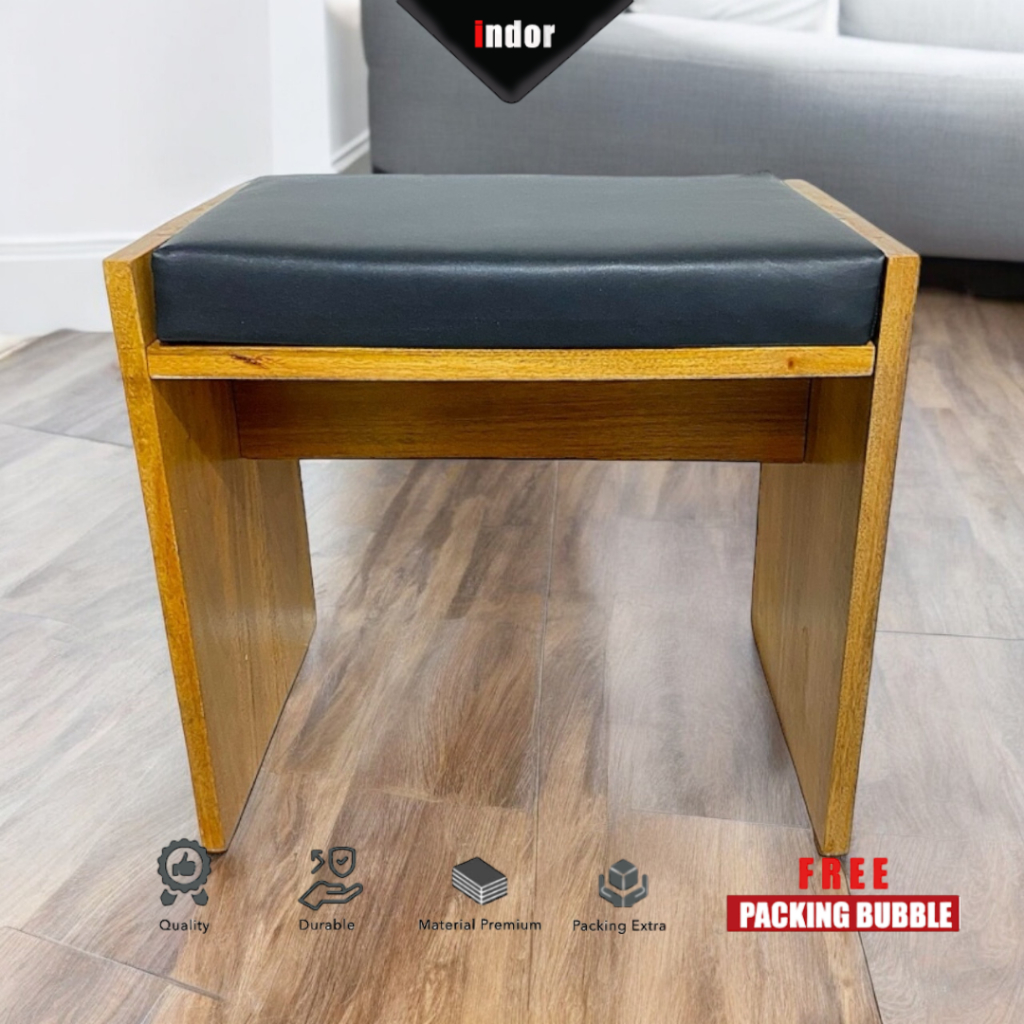 Jual Kursi Kayu Modern Minimalis KNC10 - Bangku Kayu Teras Ruang Tamu ...