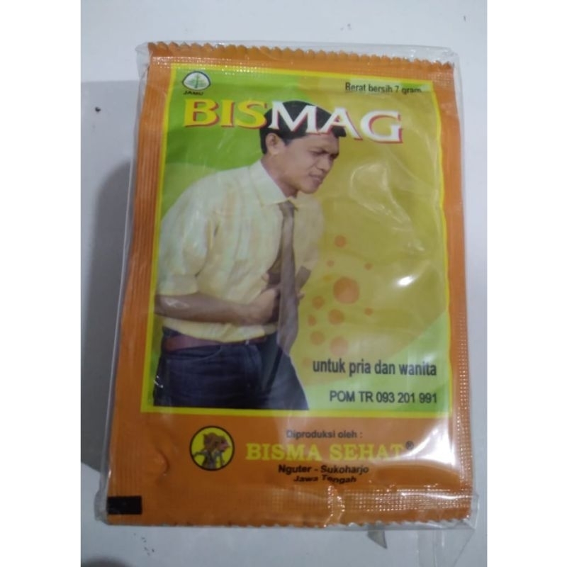 Jual Jamu Jawa "Bismag" isi 10 Sachet untuk meringankan Sakit Magh ...