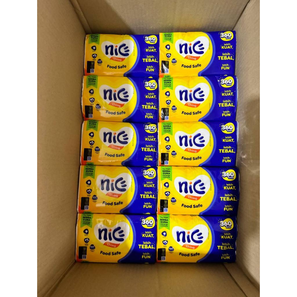 Jual Tisu/Tissu Nice 360 Sheets ISI 20 PCS PAKET USAHA | Shopee Indonesia