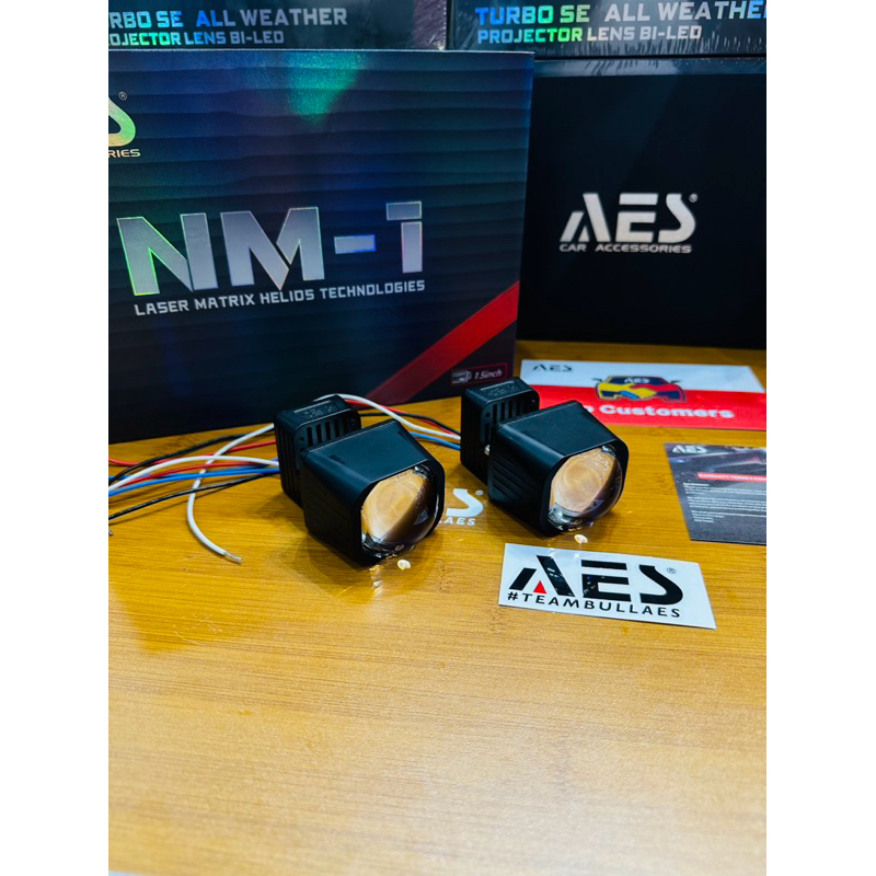 Jual Bilens Biled Matrix AES NM1 Double Laser 1.5 inch Bi-led 40W LED ...
