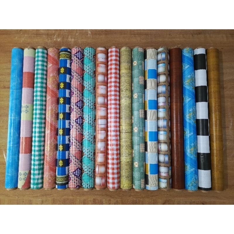 Jual Karpet Lantai Tikar Lantai Taplak Meja Motif Vinyl Lebar 120cm ...