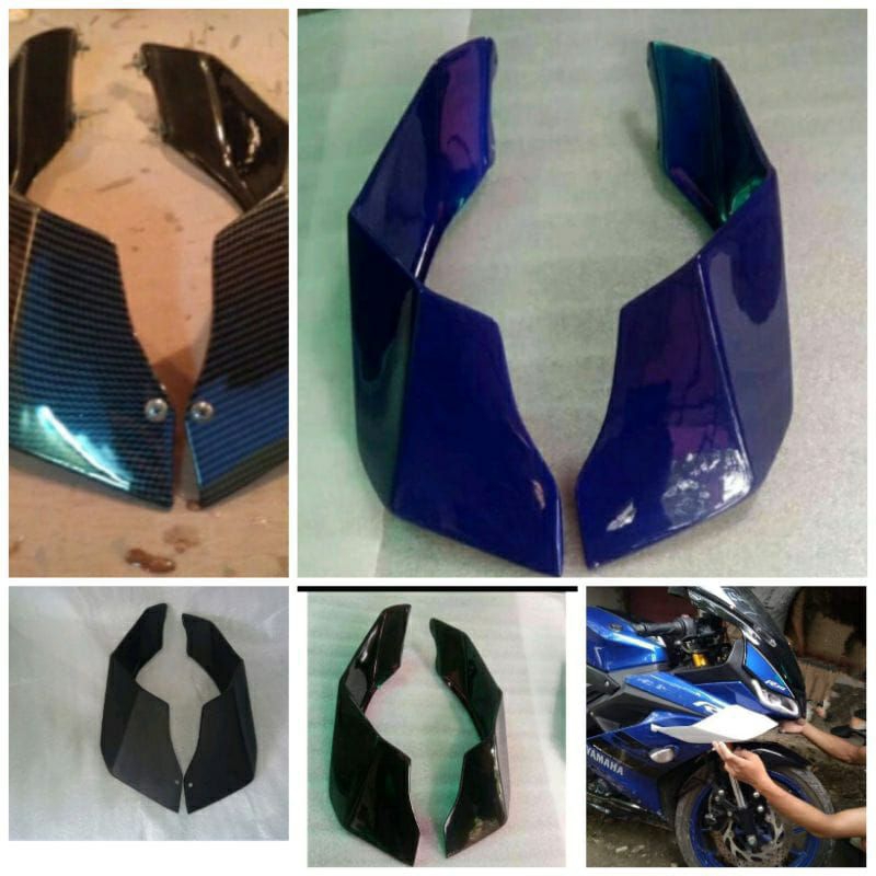 Jual aero.winglet r15.v3 Aero pairing dinamis warna. bisa request ...