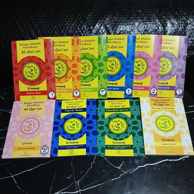 Jual Buku Metode Ummi Jilid 1 Sampai 6 + Pra Tk + Dewasa + Tajwid Dasar ...