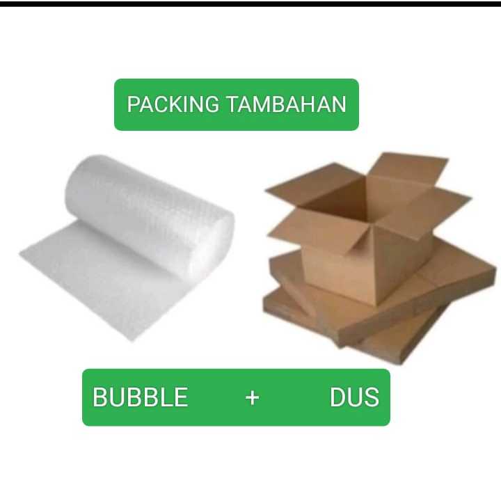 Jual TAMBAHAN PACKING AMAN BUBBLE DAN DUS | Shopee Indonesia