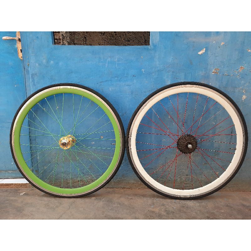 Jual Wheelset Fixie/Single Speed Copotan United Soloist 700c | Shopee ...