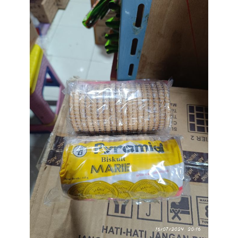 Jual Pyramid Biskuit Marie pack | Shopee Indonesia