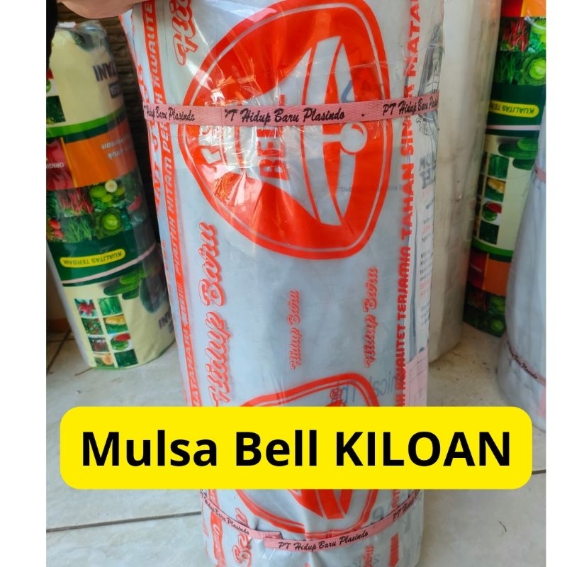 Jual Plastik Mulsa Bell 120 cm 60 cm 1 kg Kiloan | Shopee Indonesia